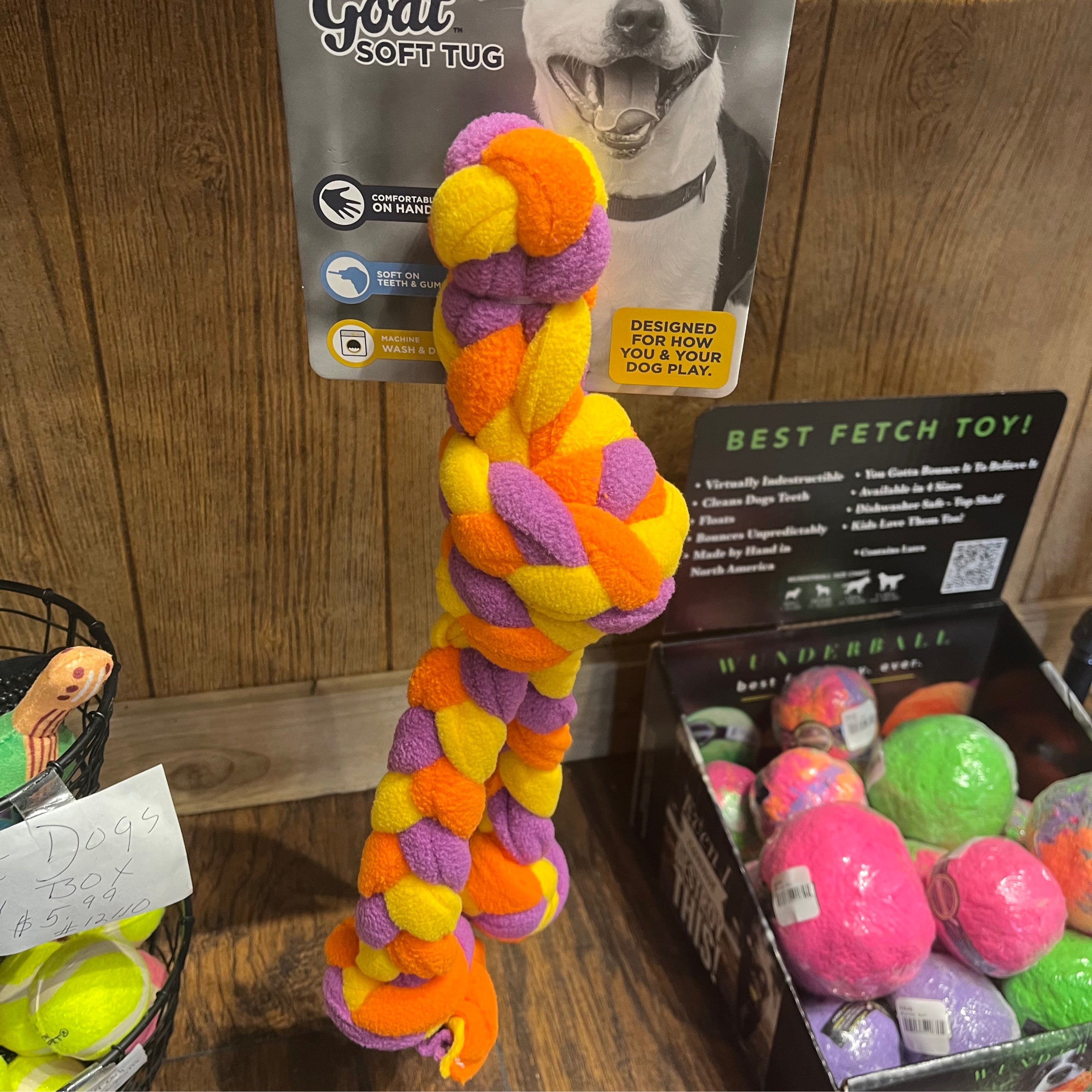 GOAT Braided Soft Tug Toy | Oliver and Twist